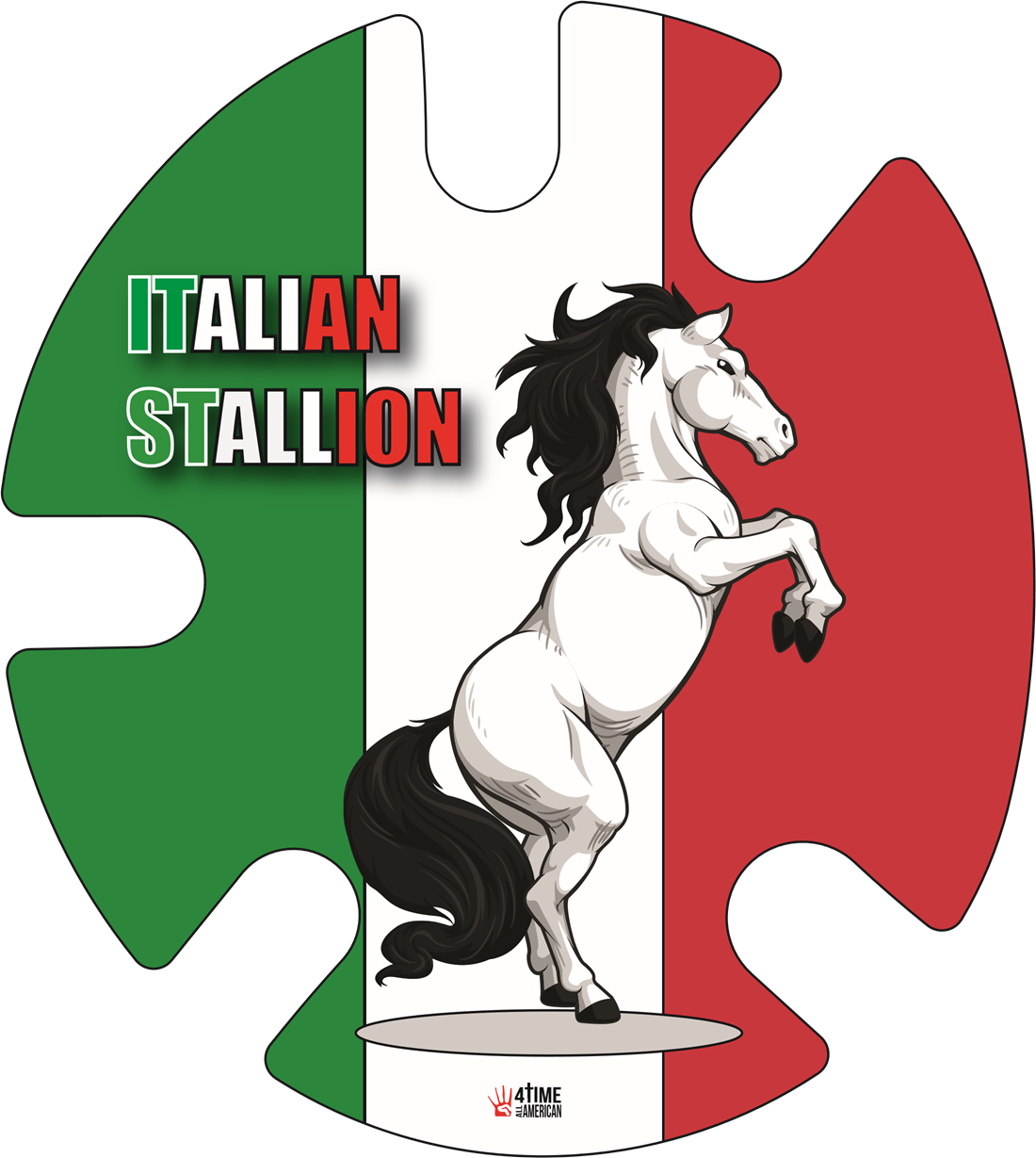 Italian Superman: Wrestling Headgear Decals, Wraps by 4Time All Americ